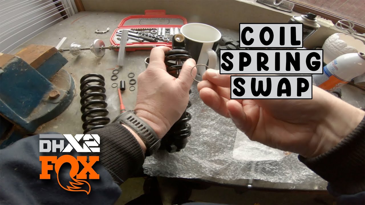 Bicycle Maintenance - FOX DHX2 Coil Spring SWAP - YouTube