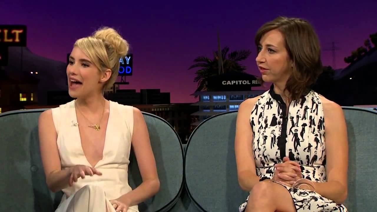 The Late Late Show With James Corden ft. Emma Roberts - YouTube