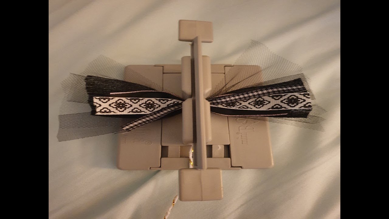 Darice Designer Bowdabra Bow Maker, Mini Amazon Review - YouTube
