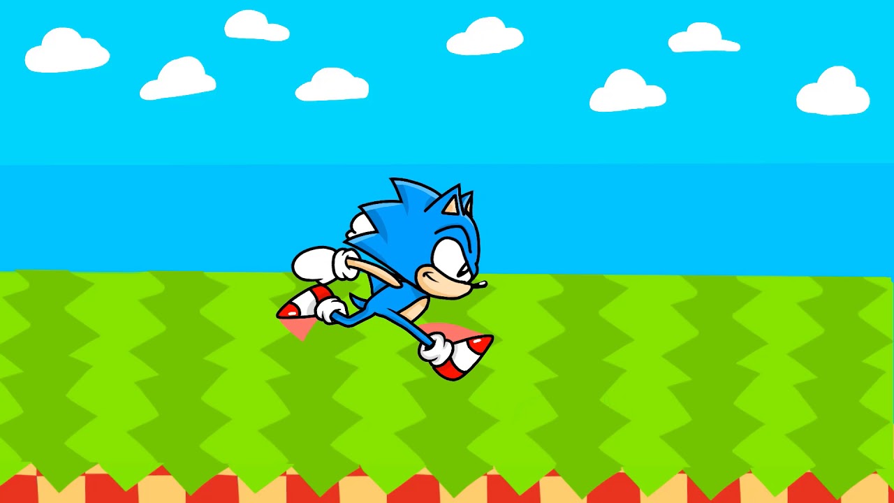 Sonic Running (2 Minuets Loop) - YouTube