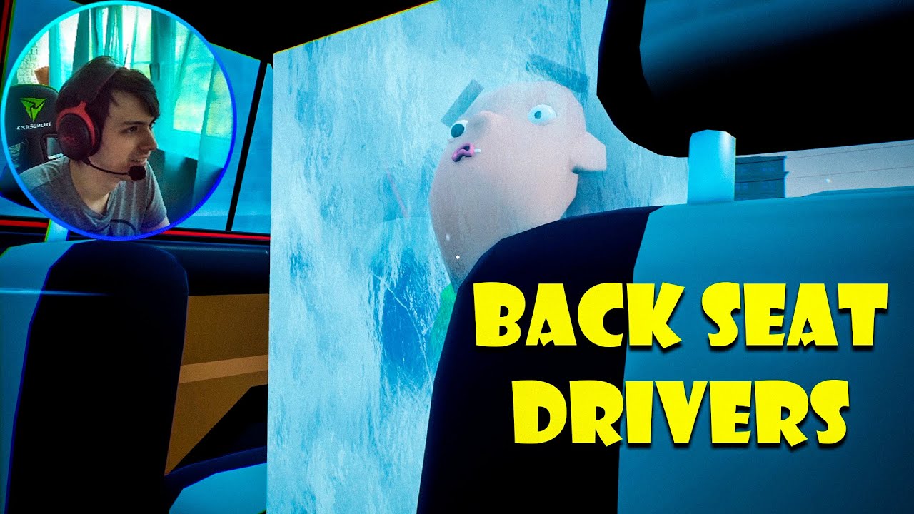 BACK SEAT DRIVERS ПРОХОЖДЕНИЕ В КООПЕ | Слепая Бабка без ПРАВ за Рулём | Обзор - YouTube