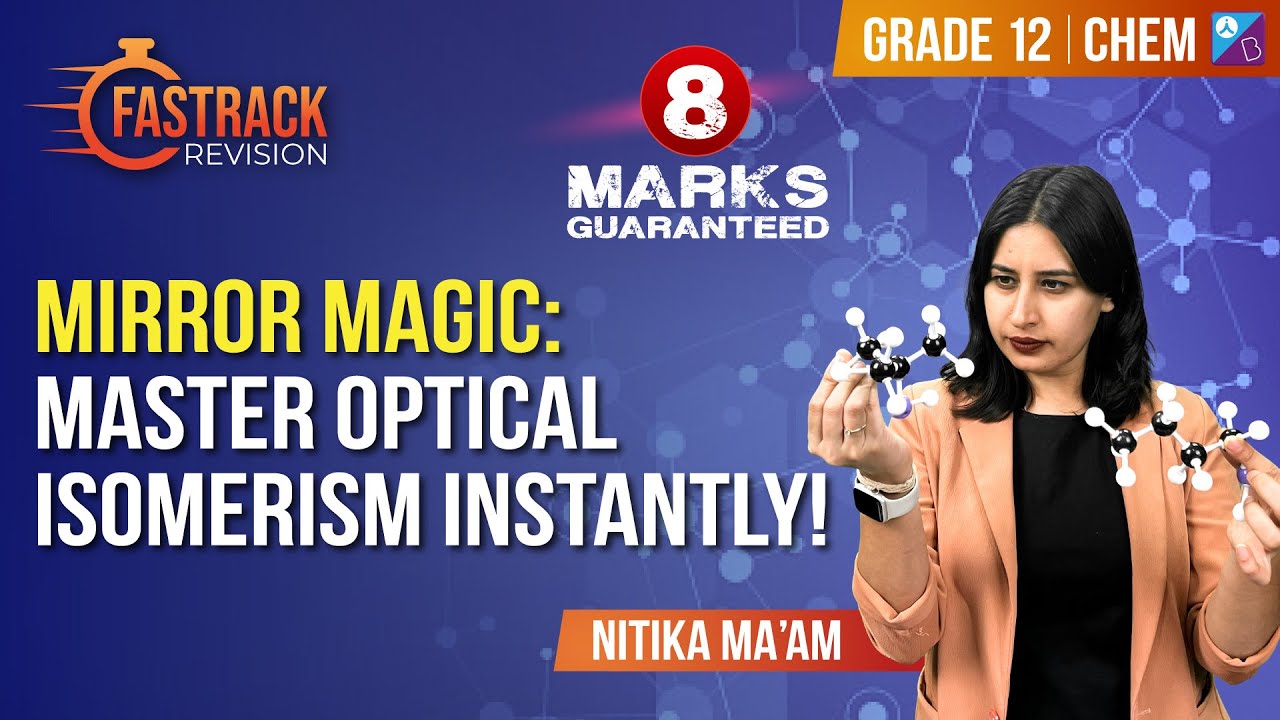 Optical Isomerism | FastTrack Revision | Class 12 | Chemistry | NEET ...
