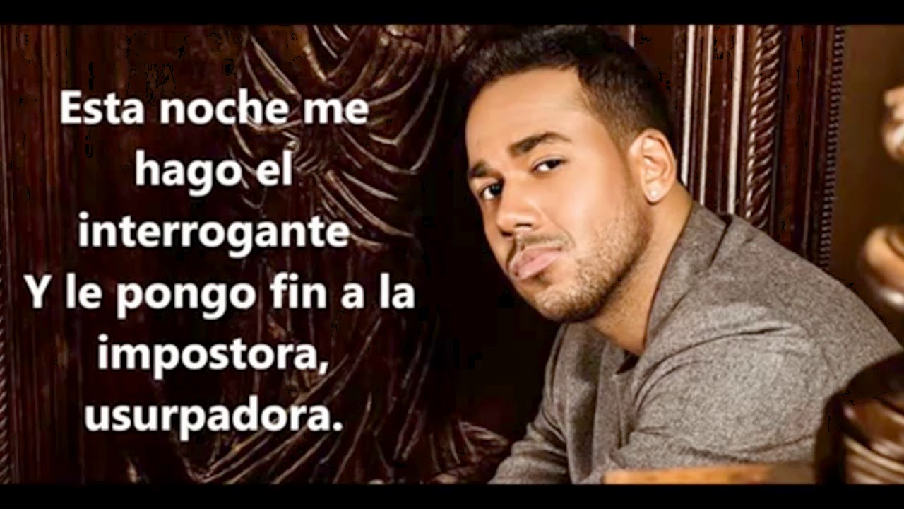 Romeo Santos - Imitadora (Official LETRA - YouTube
