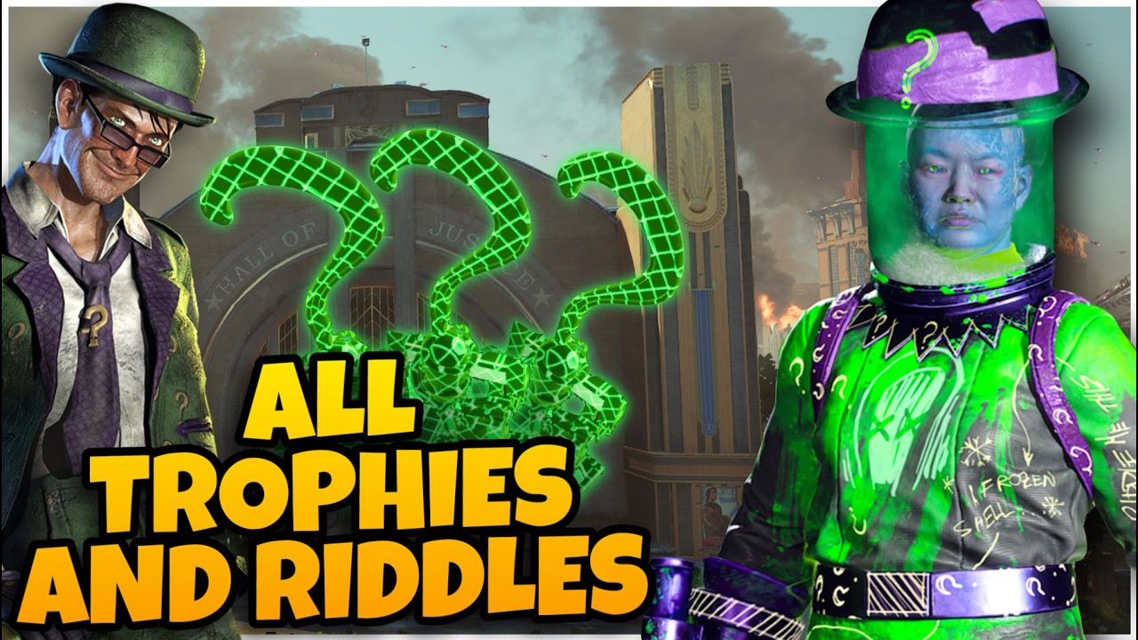 All Riddler Trophy Locations And Riddles In Suicide Squad Season 2 ...
