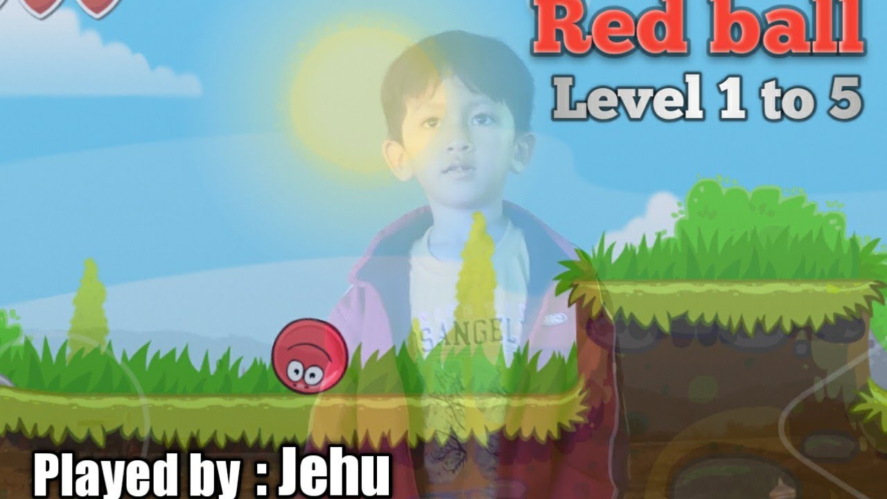 Red ball level 1 to 5 - YouTube