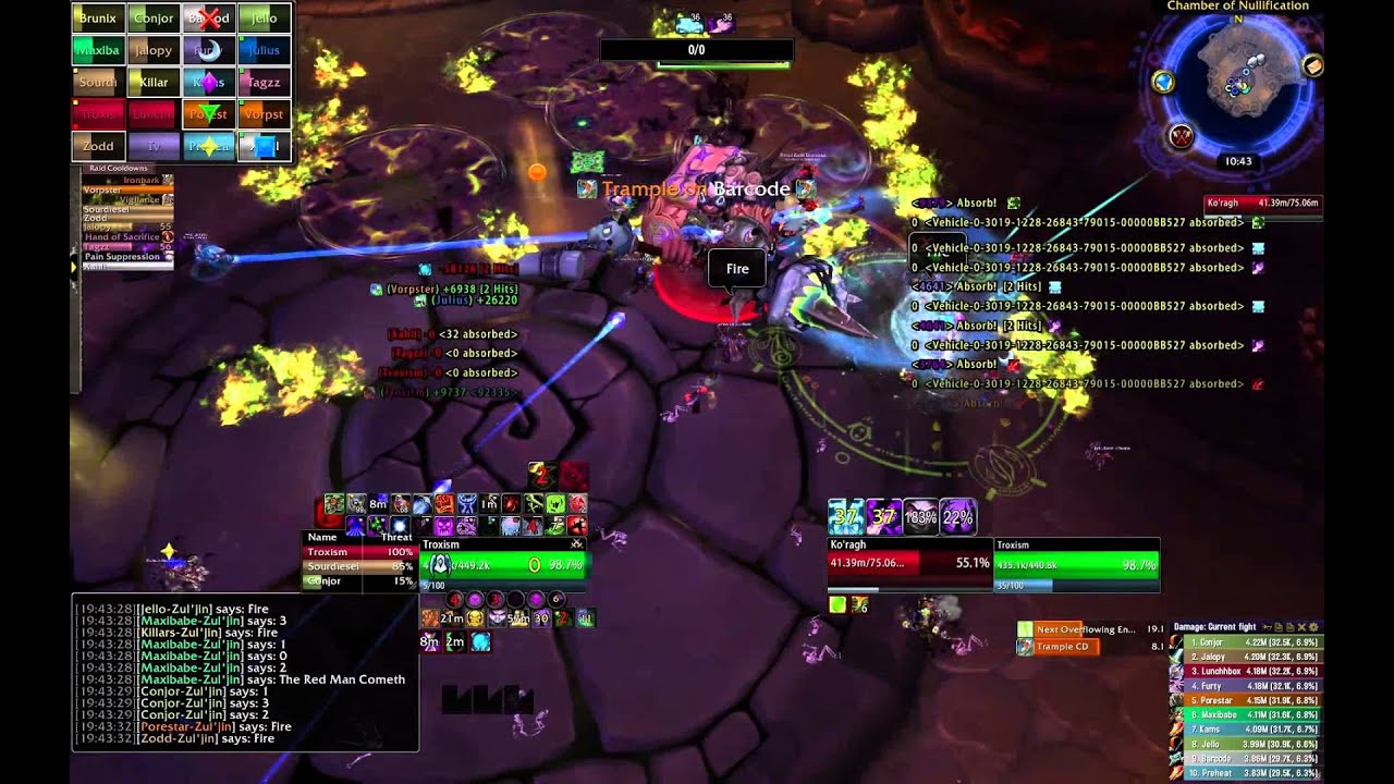 Duality vs Mythic Ko'ragh (Blood DK PoV) - YouTube