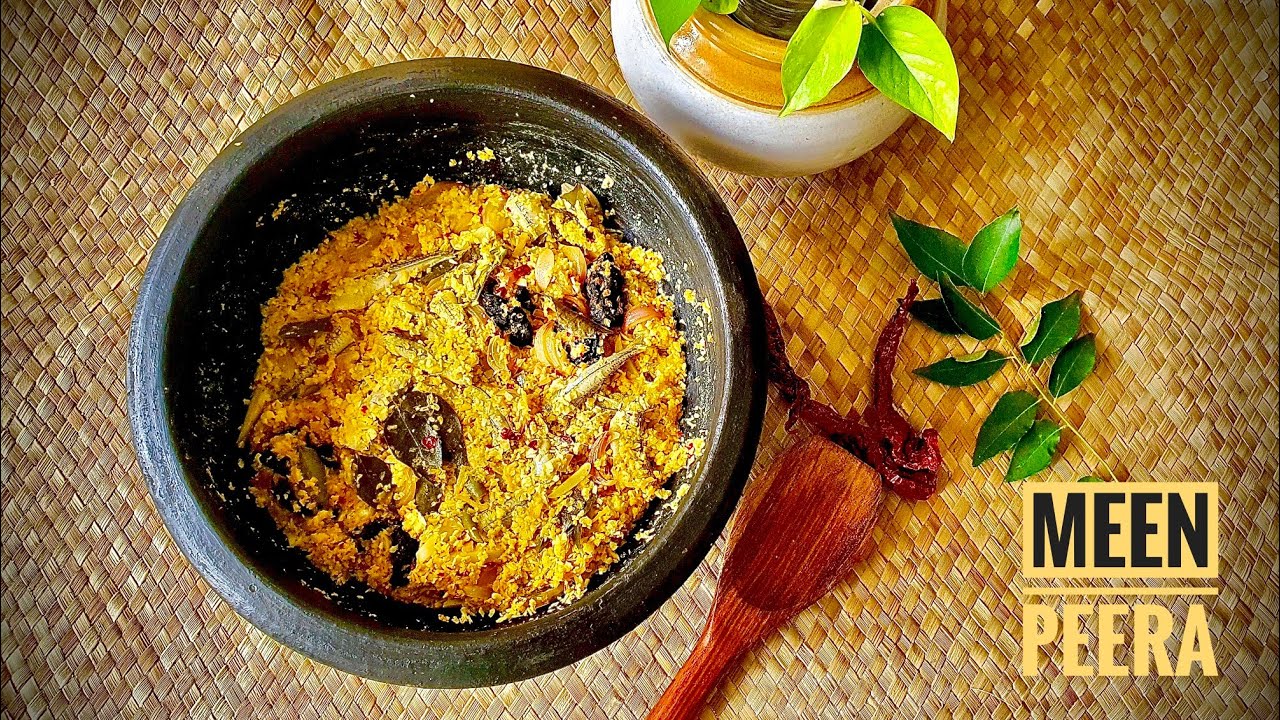 Meen Peera (Morasu or needle fish meen peera) | Lizi's kitchen | | LK ...