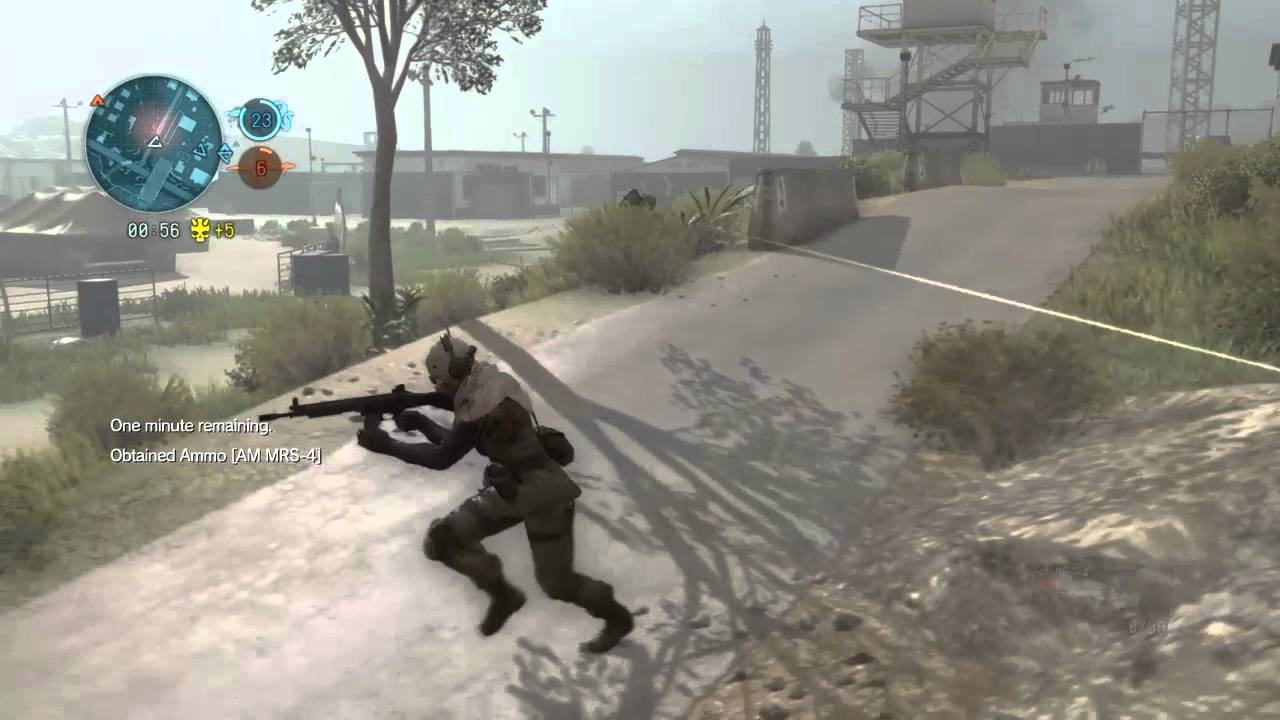 Metal gear solid 5 online gameplay going 15-4 with Sniper class - YouTube