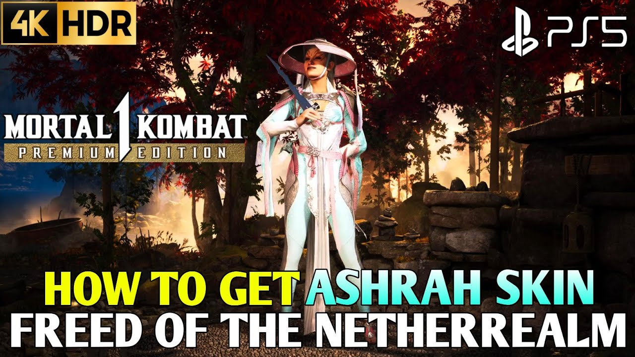 How to Get Freed of The Netherrealm Skin MORTAL KOMBAT 1 Ashrah Skin ...