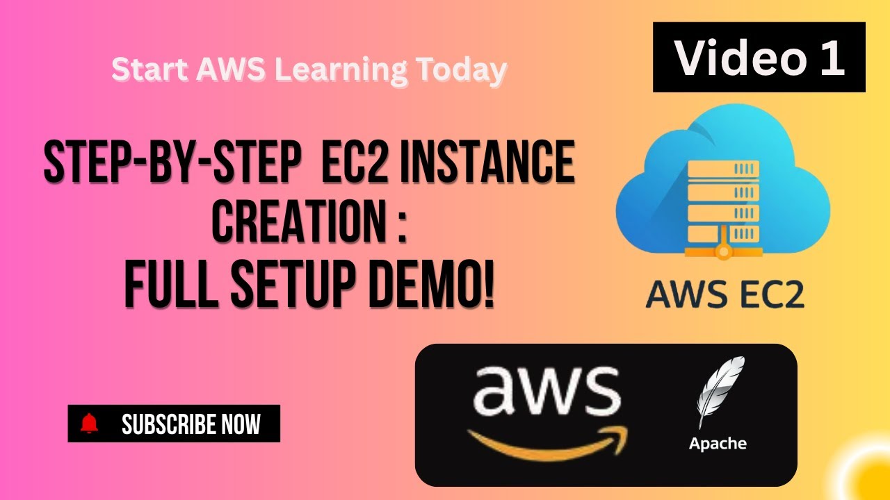 🚀 Start AWS Learning Today | EC2 & Apache2 Setup Step-by-Step (Easy ...