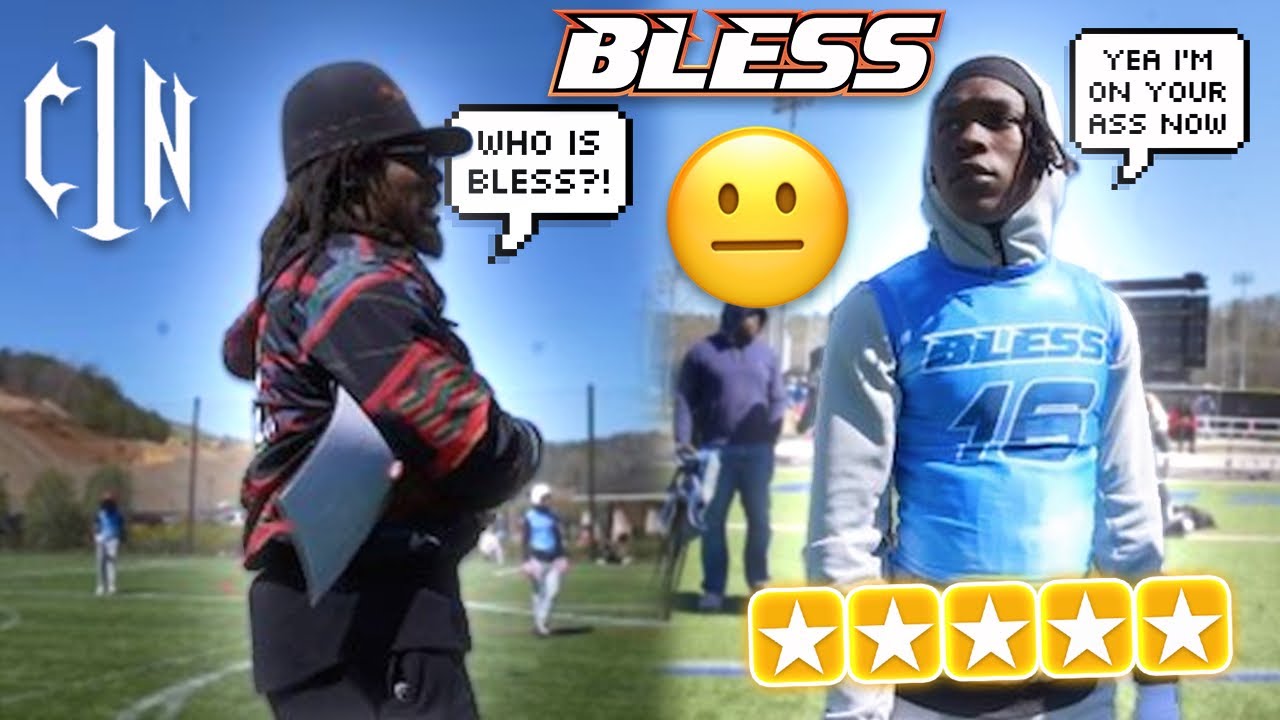 CAM NEWTON DISRESPECT HIM😳PYLON TOURNAMENT || BLESS VS C1N || MIC UP W ...