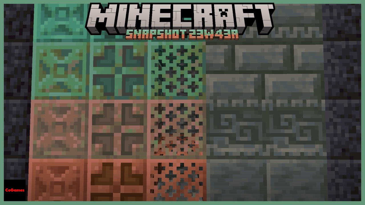 Minecraft Snapshot 23w43a - Copper & Tuff! [1.21] - YouTube