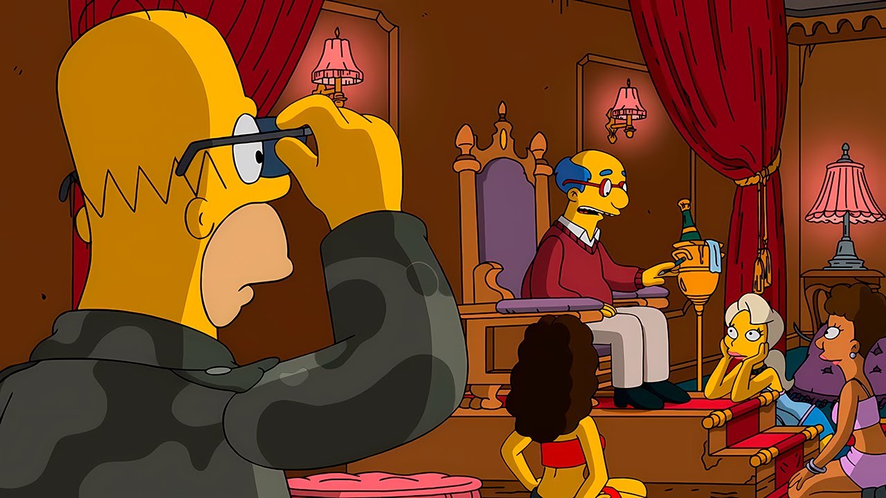 O PAI DO MILHOUSE É O REI DO C4B4RÉ | OS SIMPSONS - YouTube