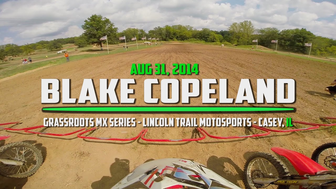 HELMET CAM: Blake Copeland Lincoln Trail Grassroots Motocross - YouTube