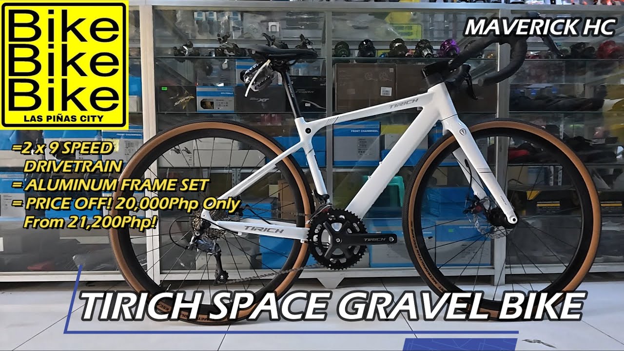 Ang Astigin na TIRICH SPACE Gravel Bike sa Bike Bike Bike Las Piñas ...
