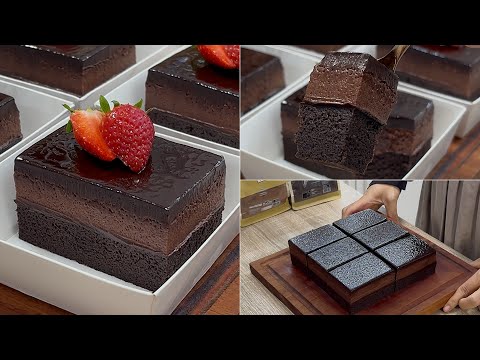Semenjak tau resep ini, ga pernah beli lagi, ternyata cara buat Chocolate Mousse Cake semudah ini!