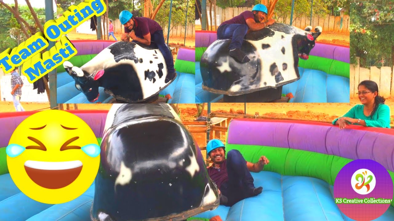 Team Outing Fun | Mechanical Bull Ride | Rodeo Bull Game | Team Fun ...