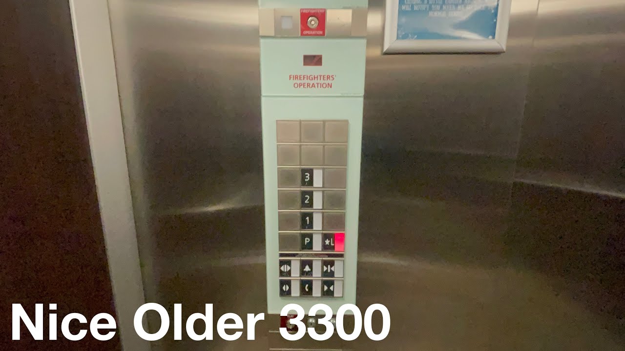 Schindler 3300 Traction Elevator @ an Undisclosed apartment building ...