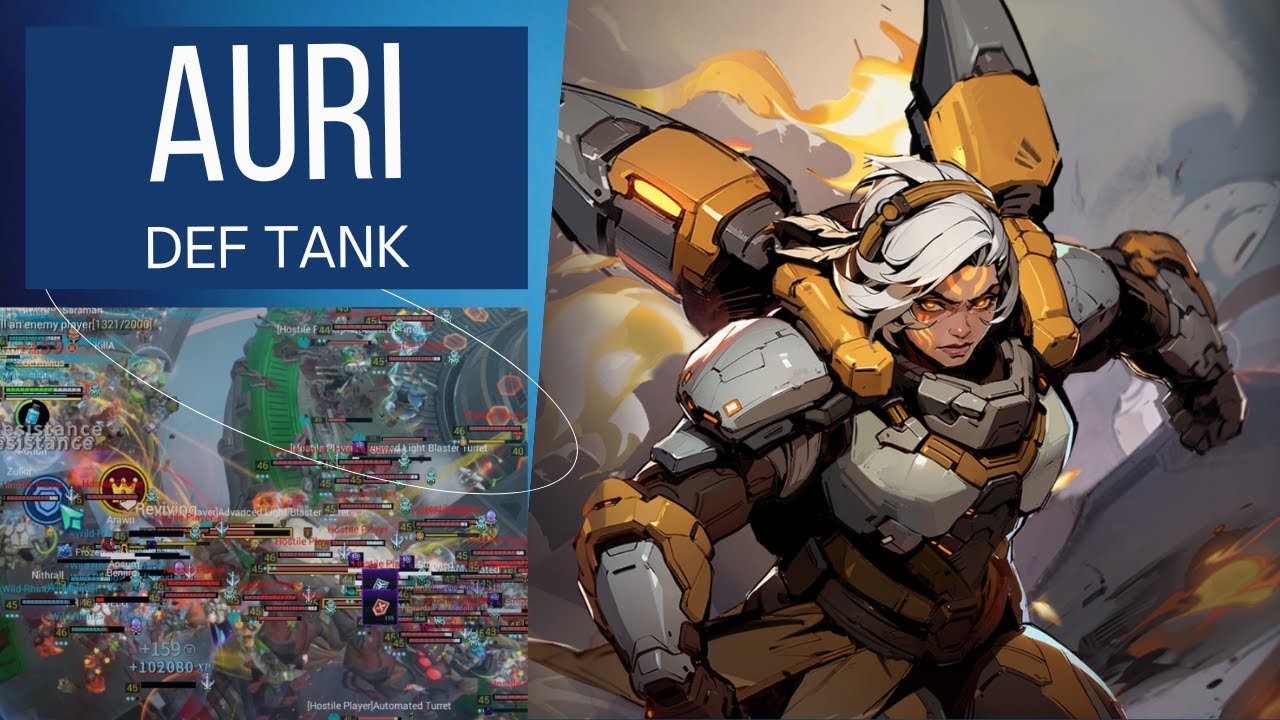 Warborne Above Ashes - Auri Bulwark End Game Def Tank POV - YouTube