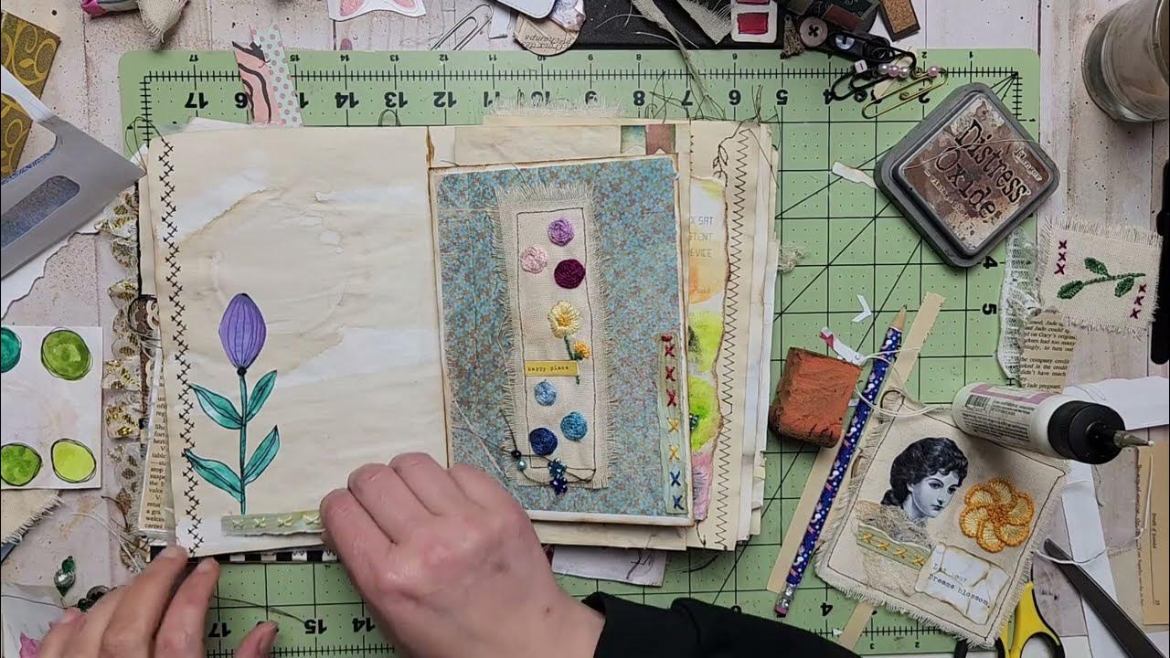 Beginners Junk Journal From Start To Finish. Part 34. - YouTube