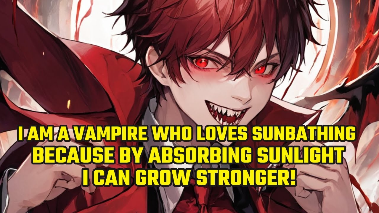 I Am a Vampire Who Loves Sunbathing, Because by Absorbing Sunlight, I ...