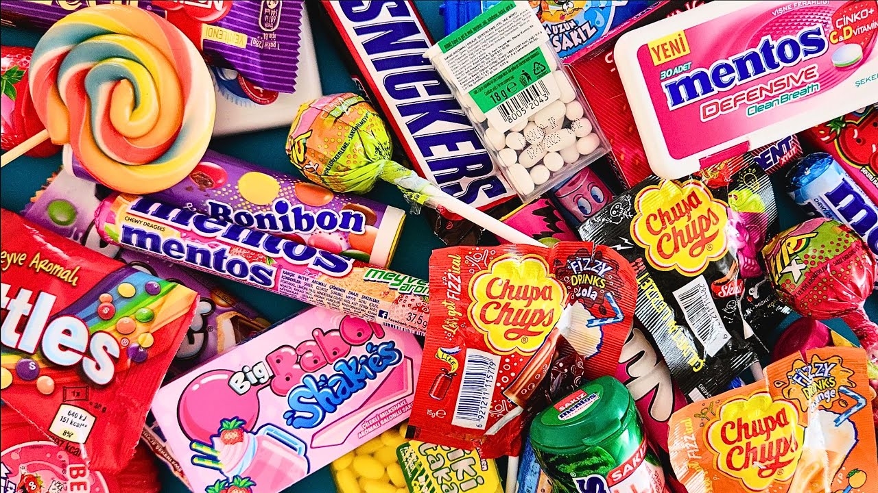 Satisfying Video/ So many Lot's of Candies - YouTube