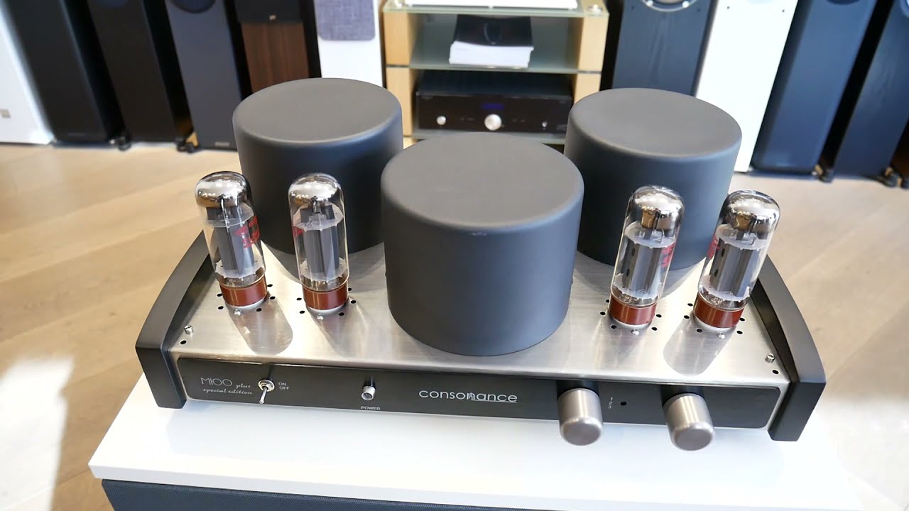 Consonance M100 Plus Special Edition | Amplificador a válvulas - YouTube