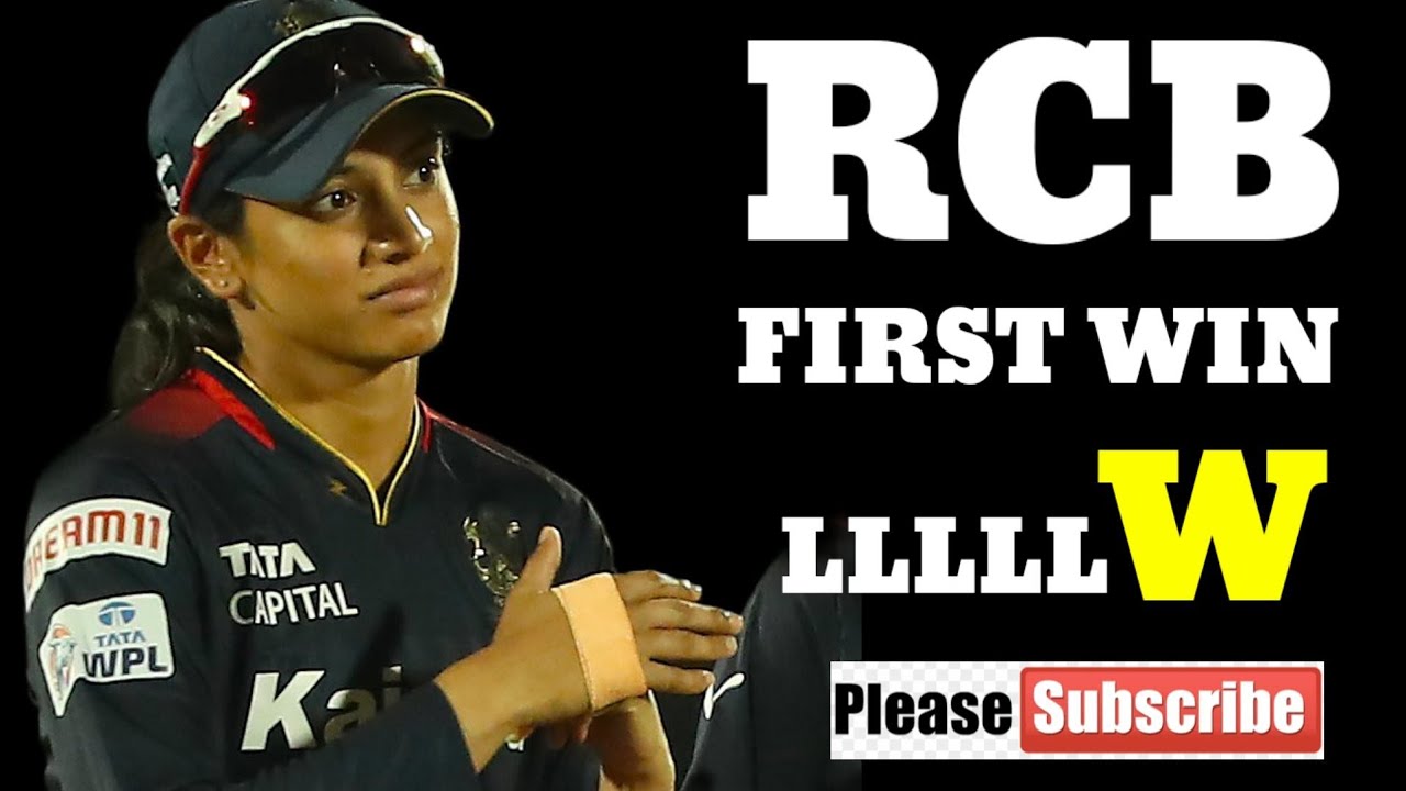 RCB FIRST VICTORY IN WPL 2023 😊 - YouTube