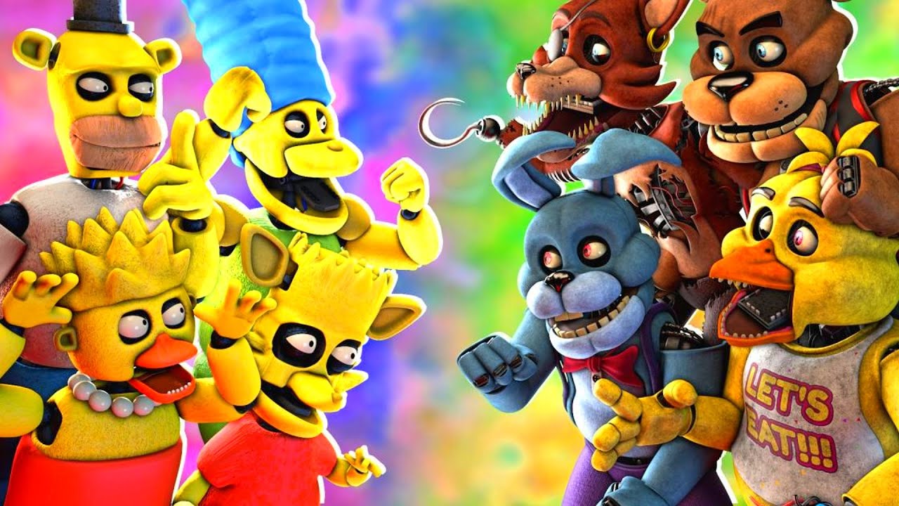 [SFM FNaF] Simpsons vs FNaF PLUS - YouTube