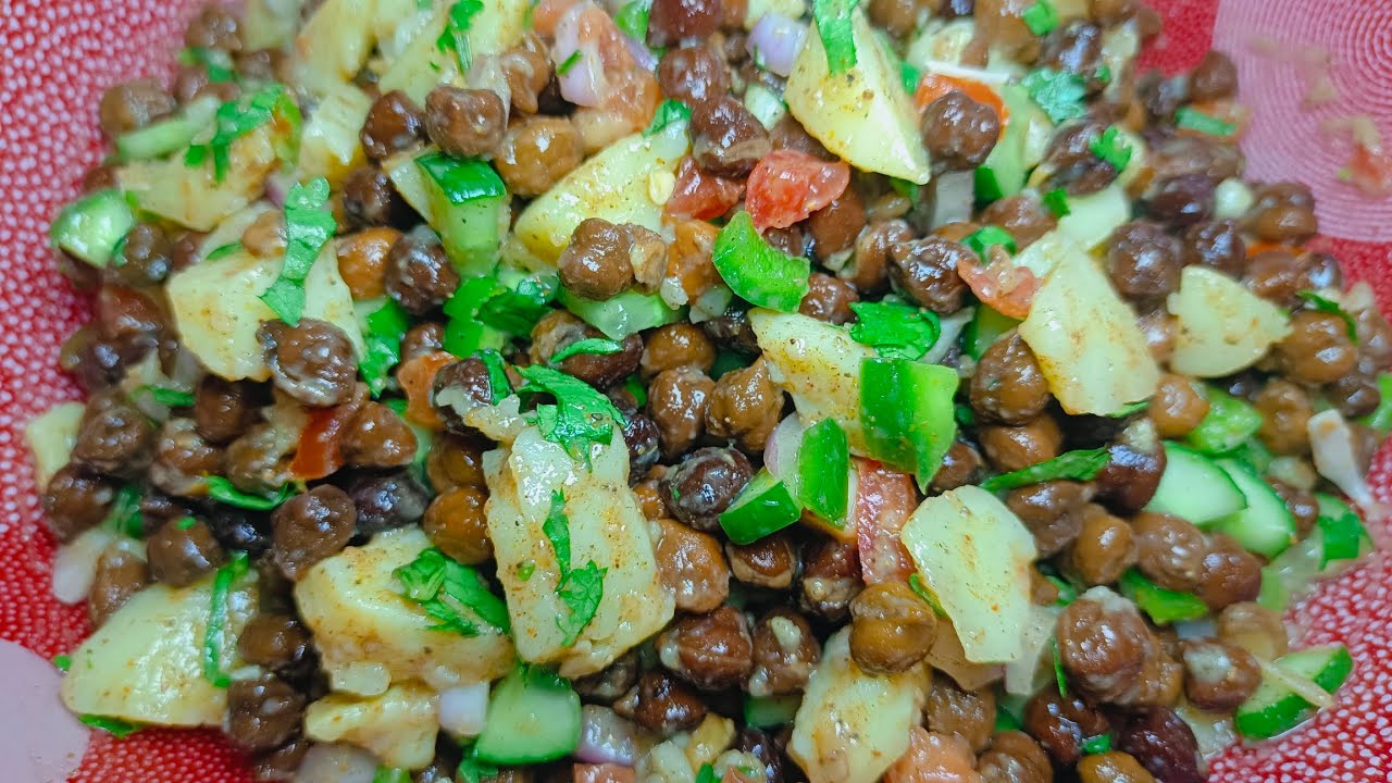 Chana Chat recipe very easy & tasty|Chana Chat banany ka tarika - YouTube