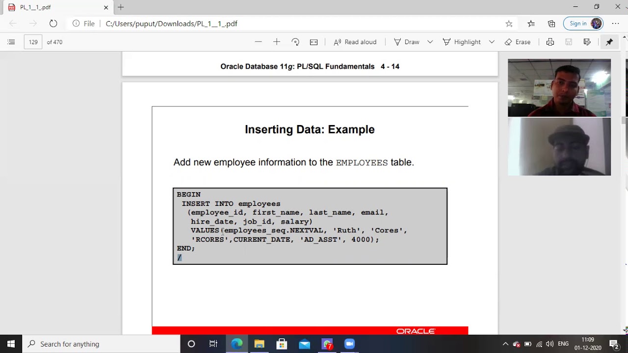 Insert Query In Pl Sql YouTube insert-query-in-pl-sql-youtube