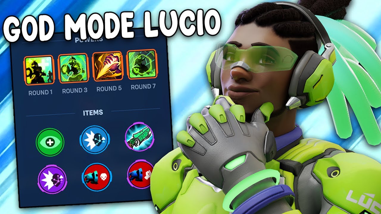 The BEST Lucio Build in Overwatch Stadium... - YouTube