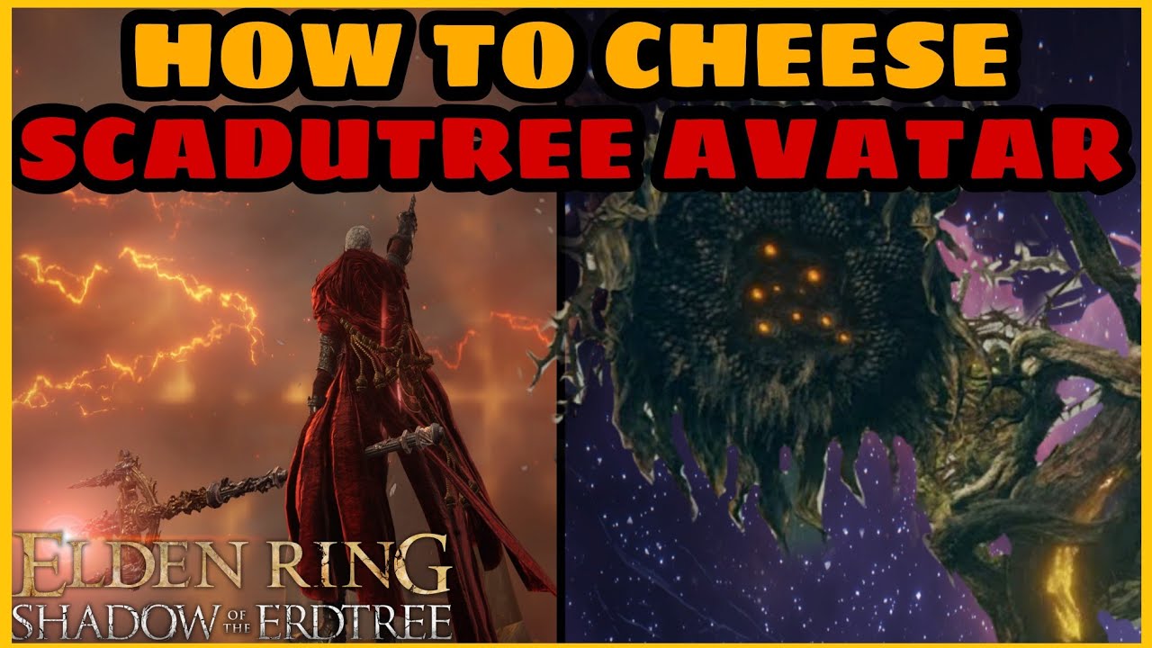 How to Cheese Scadutree Avatar | Elden Ring Shadow of the Erdtree - YouTube