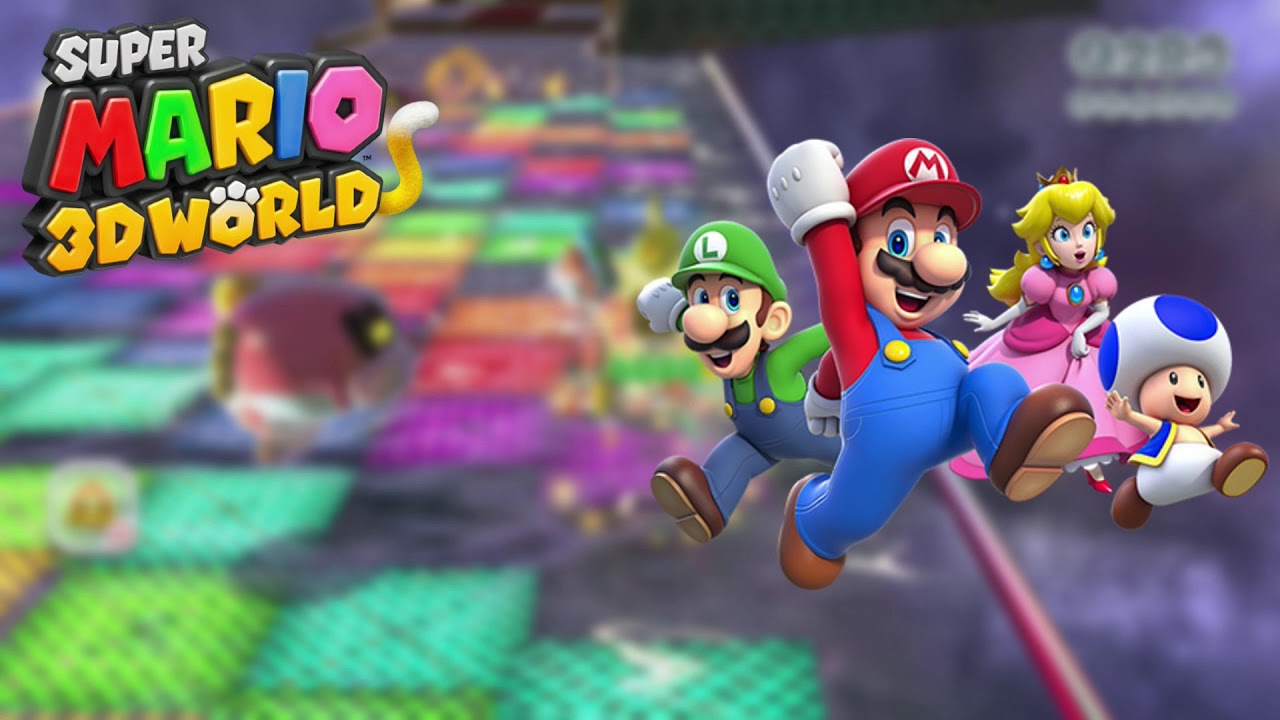 Rainbow Run - Super Mario 3D World (Slowed Down) - YouTube
