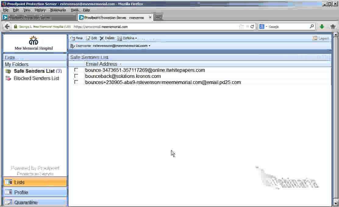 ProofPoint - managing your spam - YouTube