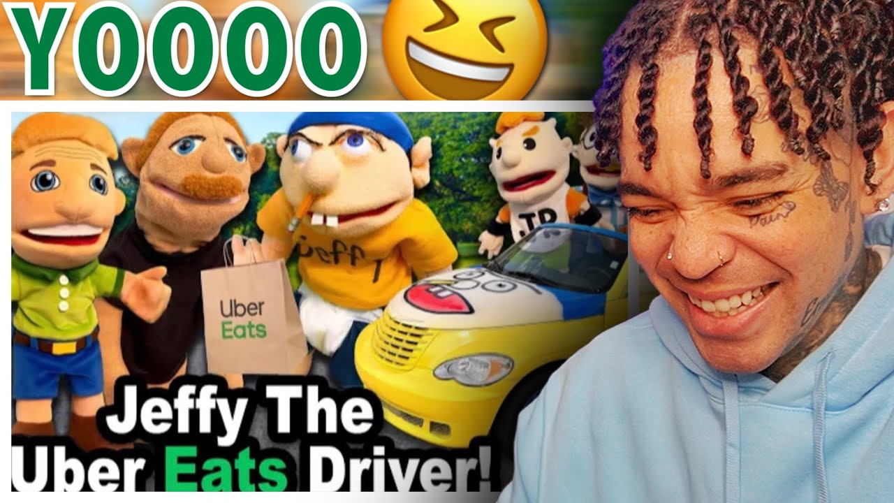 SML Movie: Jeffy The Uber Eats Driver! [reaction] - YouTube