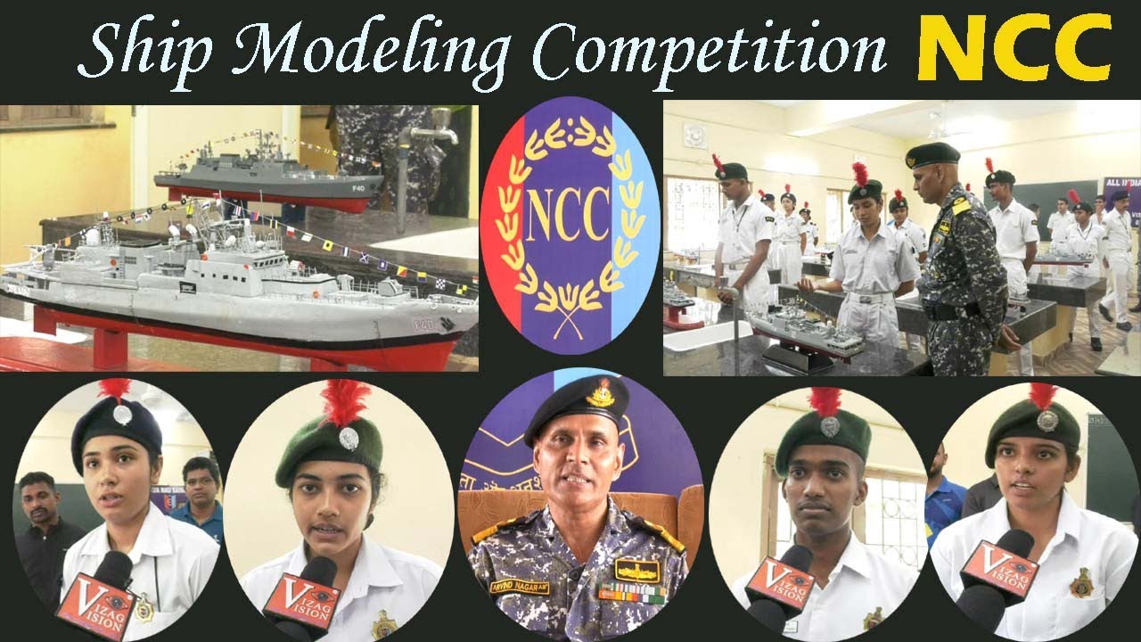 Ship Modeling Competition Conclude at All India Nau Sainik NCC Camp Visakhapatnam Vizagvision ...