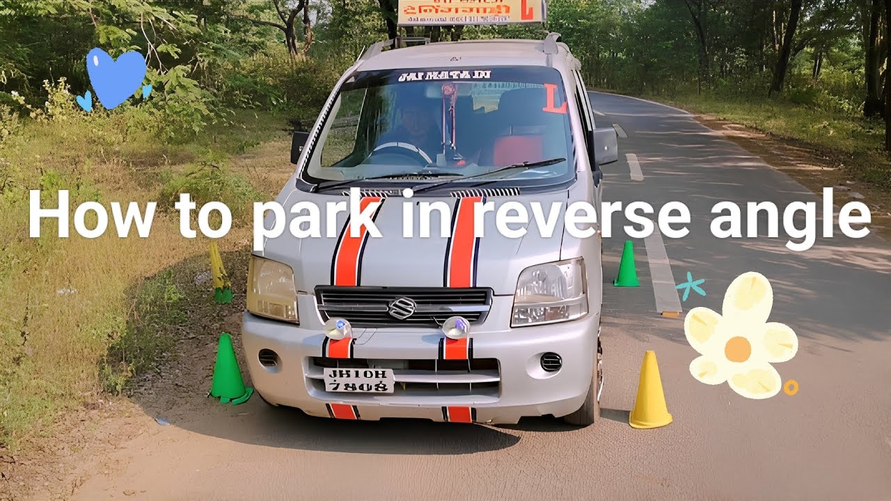 how to park in reverse angle #driving #automobile #cardriving #training ...