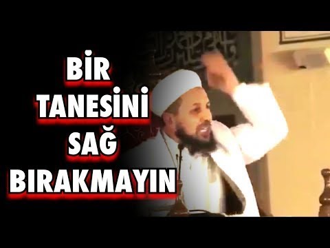 Vaaz da Özel Harekata Seslendi  Yaralı Almayın  Mükemmel Konusma