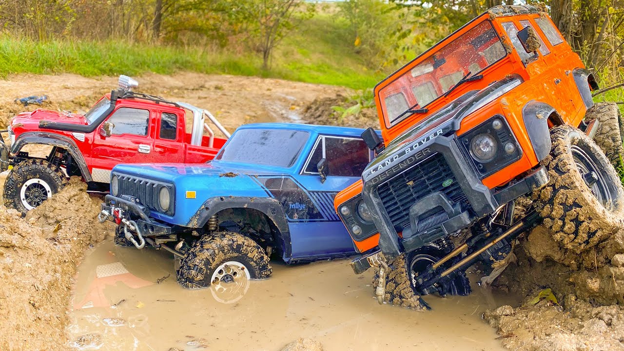 MUD OFF ROAD 4x4 Cars Race Adventure Fun RC Drive - YouTube
