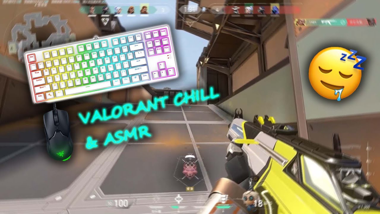 Valorant Chill 😴 Keyboard & Mouse ASMR Gameplay - YouTube