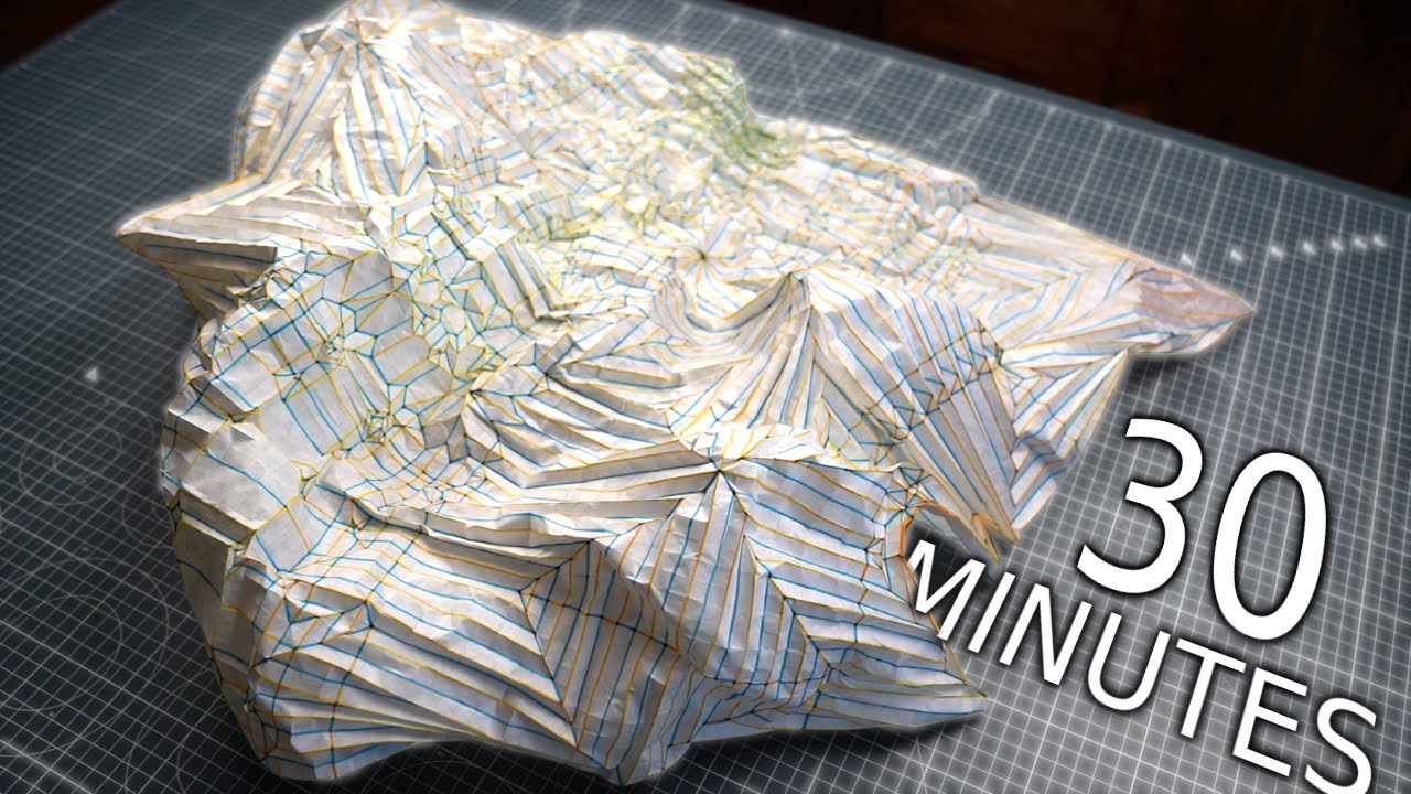 How To Make The Most Complicated & Crazy Origami Japanese Spiny Lobster ...