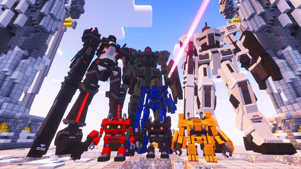Super Cool Minecraft Mechs! - YouTube