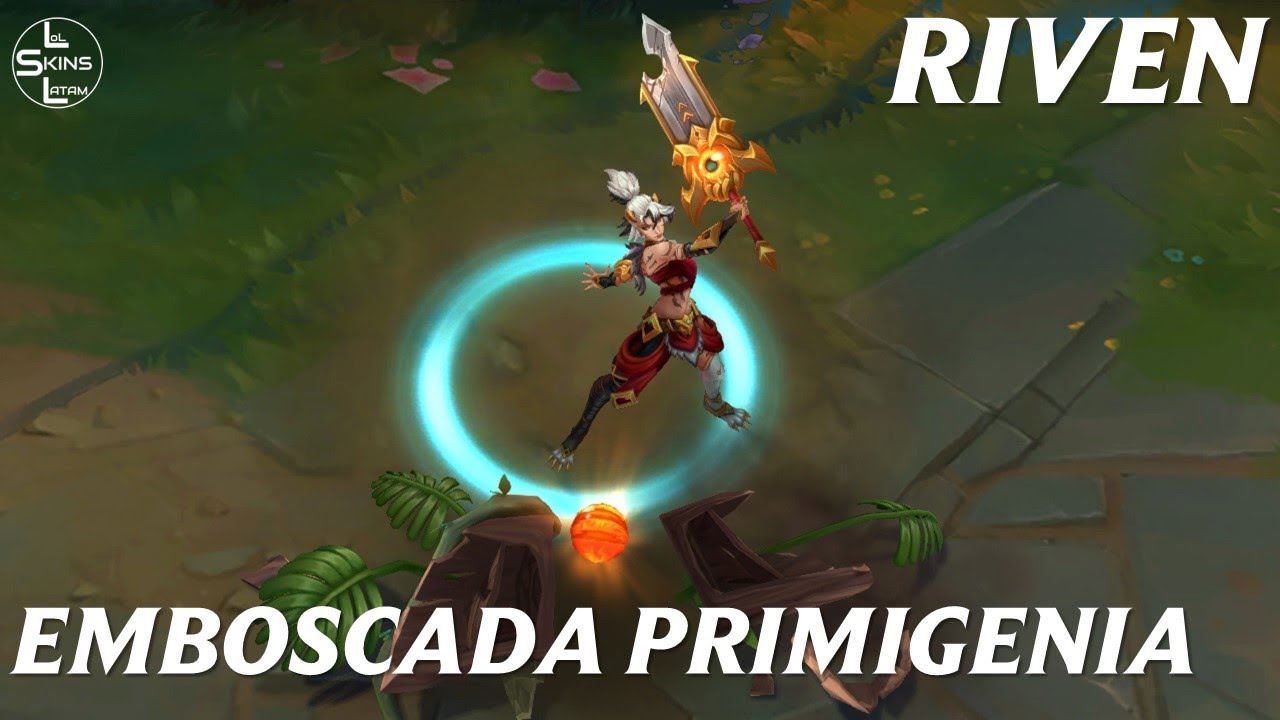 Riven Emboscada Primigenia - Previsualización | League of Legends - YouTube