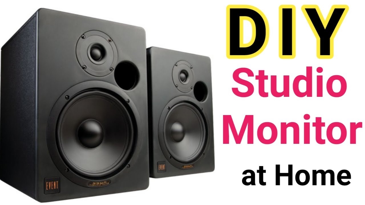 DIY || How to make STUDIO MONITOR || PART - 1 - YouTube