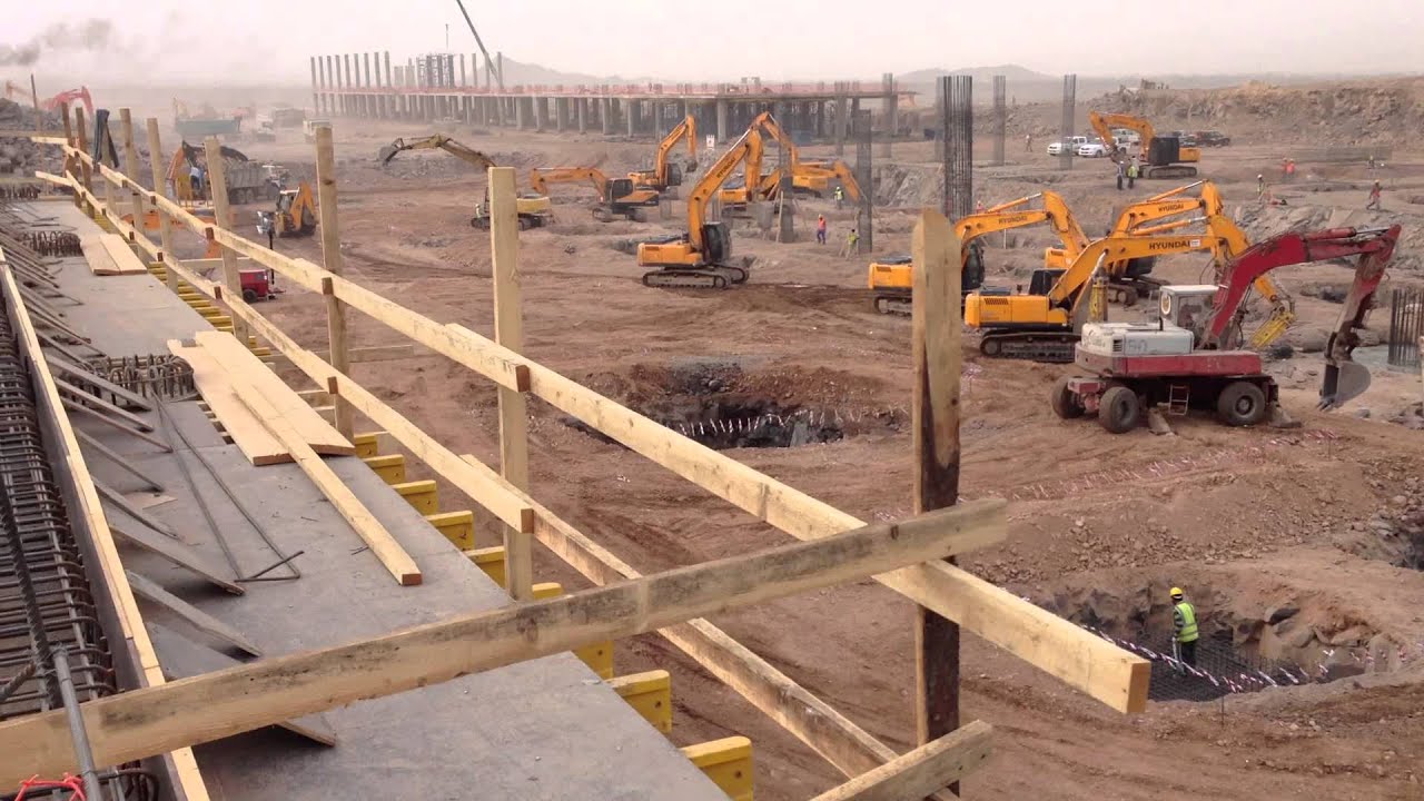 TAV Construction Al Madinah Airport update 22/02/2013 - YouTube