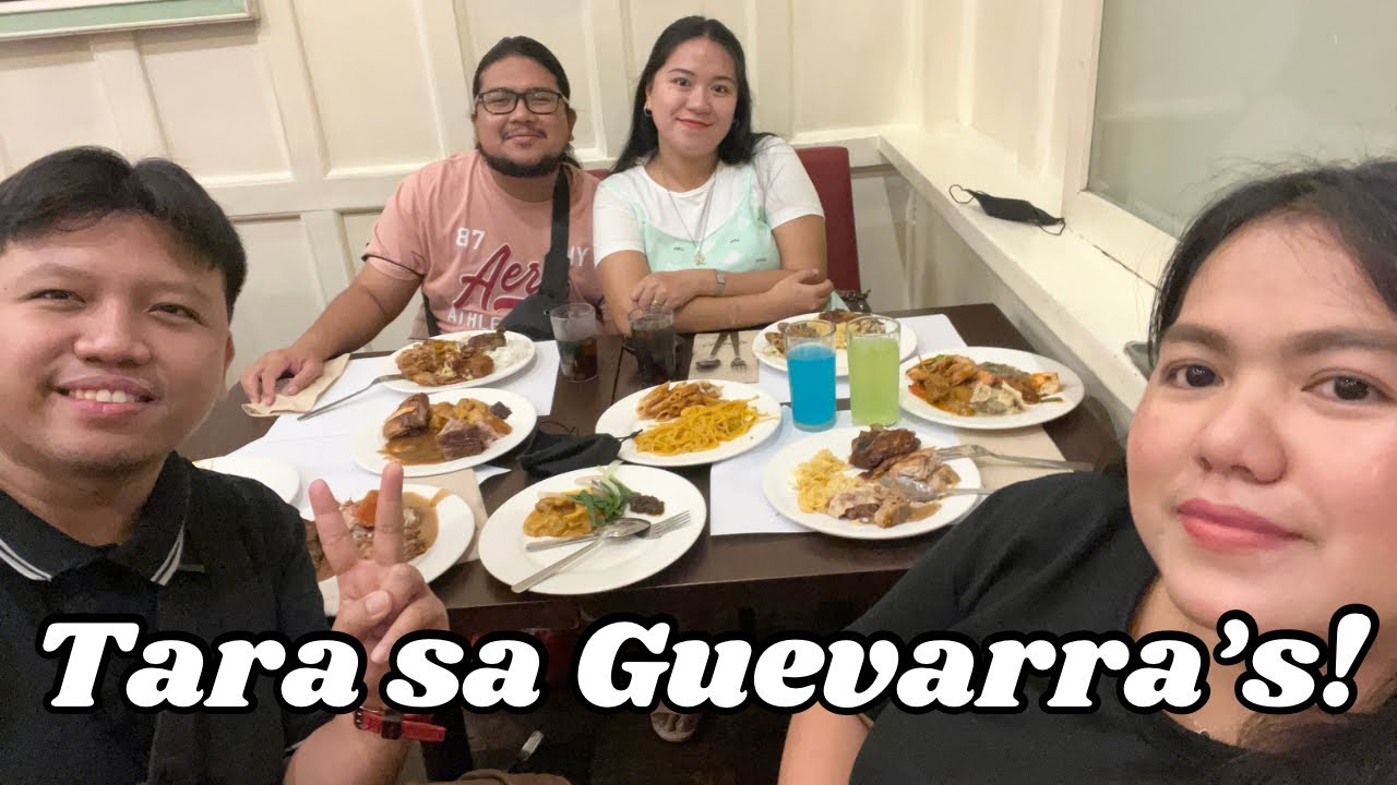 PINOY BUFFET SA GUEVARRA’S, UNLIMITED LECHON, BALBACUA, ATBP!😘😋 - YouTube