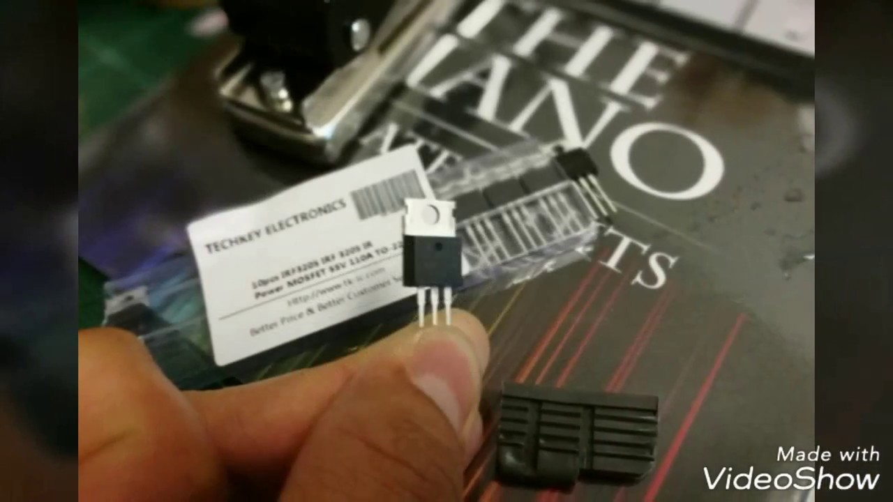 MOSFET 3205 - YouTube