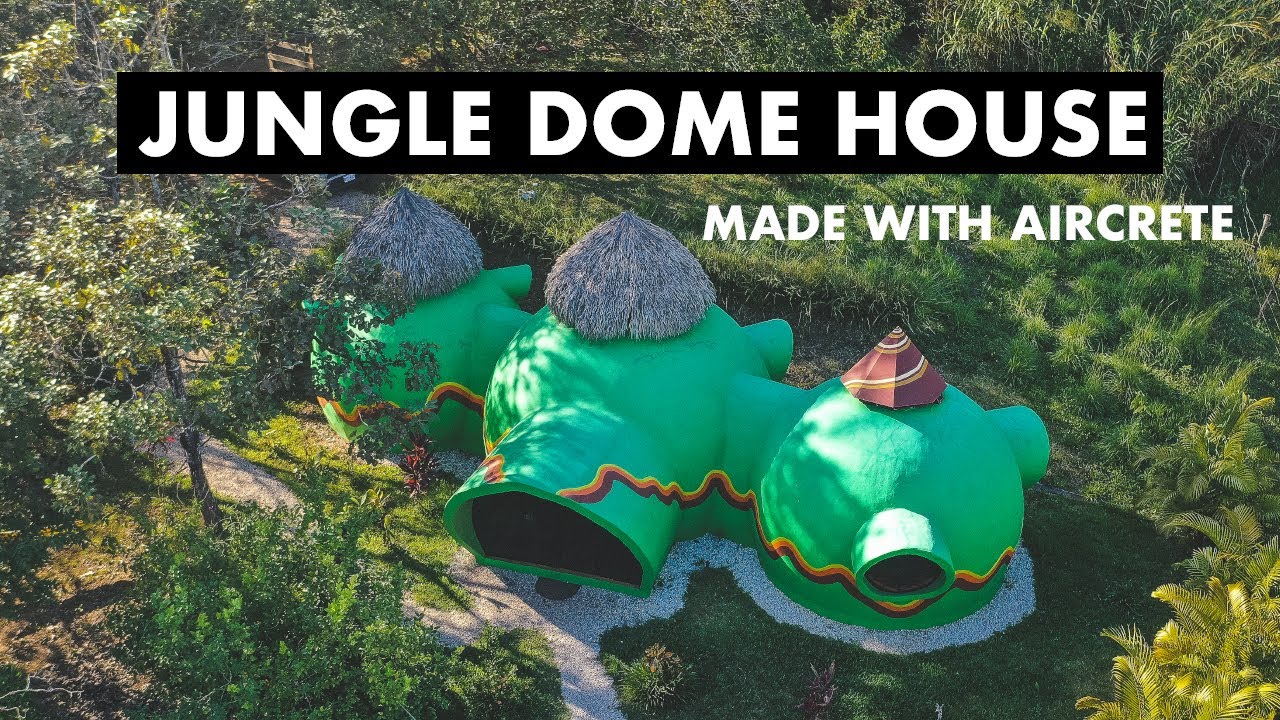 Artist Builds Magical Dome Airbnb in the Jungles of Costa Rica - YouTube