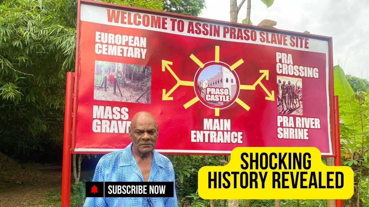 The SHOCKING History Revealed at Assin Praso Emancipation Site - YouTube